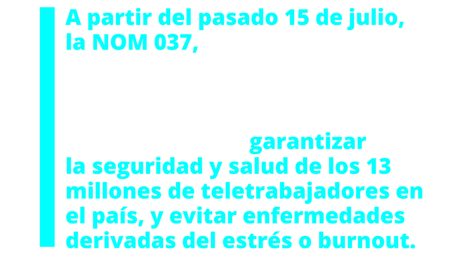 ¿TIENES TELETRABAJADORES? CÓMO CUMPLIR CON LA NOM 037 | mag21